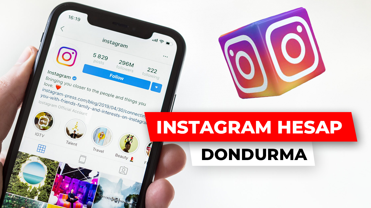 İnstagram hesap dondurma linki ile 2024 ig hesabı dondurma » Teknotacı